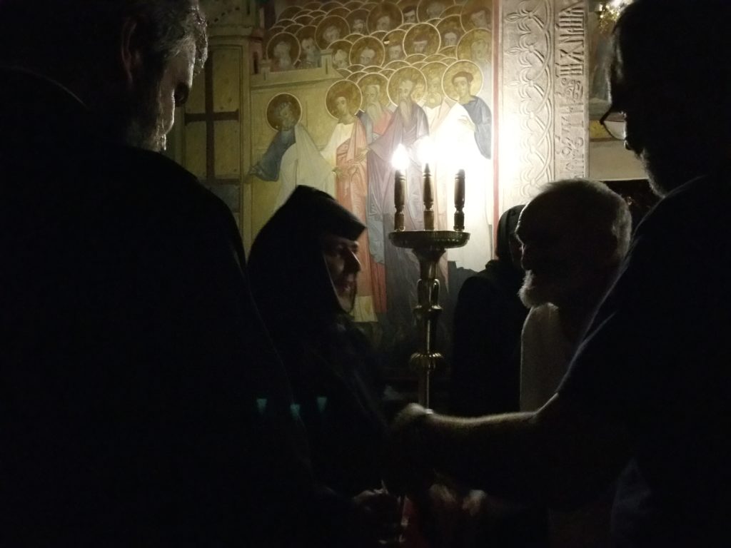 Cuviosul Gherontie la Mănăstirea Tismana | Cuviosul Gherontie cel nebun pentru Hristos