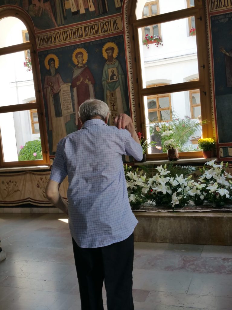 Cuviosul Gherontie la Mănăstirea Tismana | Cuviosul Gherontie cel nebun pentru Hristos